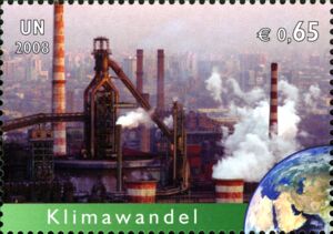 Stamp: Climate change (UNO Vienna) (Climate change) Mi:NT-WN 555,Sn:NT ...