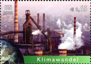 Stamp: Climate change (UNO Vienna) (Climate change) Mi:NT-WN 556,Sn:NT ...