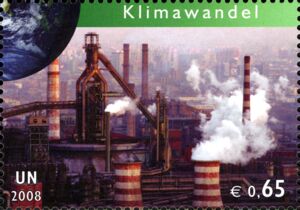 Stamp: Climate change (UNO Vienna(Climate change) Mi:NT-WN 558,Sn:NT-WN ...
