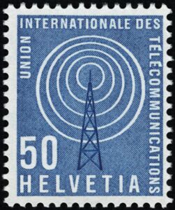 Stamp: Union Internationale Telecommunications (Switzerland(Centenary ...