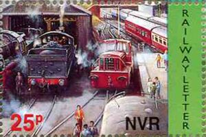 Stamp: Locomotives (United Kingdom: Private Post Offices(United Kingdom ...