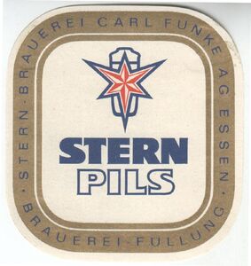 Drink Label: Stern Pils (Stern Brauerei, Germany, Federal RepublicCol ...