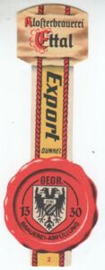 Drink Label: Ettaler Export (Klosterbrauerei Ettal, Germany, Federal ...
