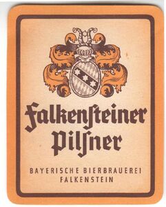 Drink Label: Falkensteiner Pilsner (Bierbrauerei Falkenstein, Germany ...