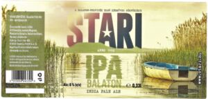 Drink Label: IPA Balaton (Stari Sörfőzde Tapolca, HungaryCol:HU-BEER-002263