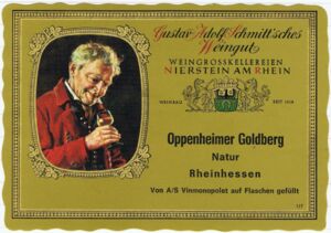 Drink Label: Oppenheimer Goldberg (Gustav Adolf Schmittsches Weingut ...