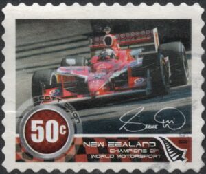 Stamp: Scott Dixon - Booklet Issue (New Zealand(Champions of Motorsport ...