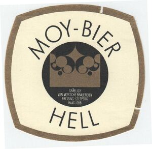 Drink Label: Moy-Bier Hell (Hofbrauhaus Freising, Germany, Federal ...