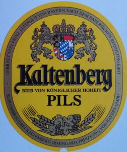 Drink Label: Kaltenberg Pils (König Ludwig GmbH & Co. KG, Germany ...