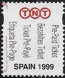 Stamp: Pre-paid Ticket 1999 (Personalized & Private Mail Stamps) (Spain ...