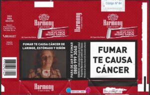 Cigarette Pack: Harmony Nuevo Pack Mismo Sabor (ArgentinaCol:AR-CT-2260