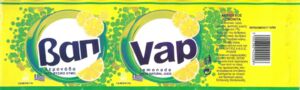 Drink Label: VAP lemonade (VAP Kougios ABEE, GreeceCol:GR-SODA-001028