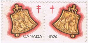 Stamp: Bells (Canada: Cinderella Stamps(Tuberculosis Charity) Col:CA ...