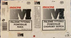 Cigarette Pack: Mocne (PolandCol:PL-CT-0326
