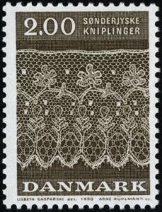 Stamp: Tonder Lace Pattern (Denmark(Lace Patterns - various designs) Mi ...