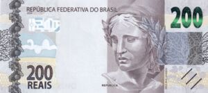 Banknote: 200 Reais (Brazil(2003-2020 Issue) Wor:P-258a