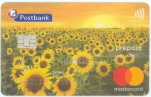 Bank Card: Postbank Mastercard Prepaid Sunflowers - 02/19/003 (Postbank ...