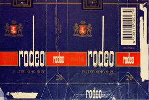 Cigarette Pack: Rodeo (YugoslaviaCol:YU-CT-0068