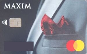 Bank Card: Maxim (Tinkoff Credit Systems, RussiaCol:RU-MC-2393