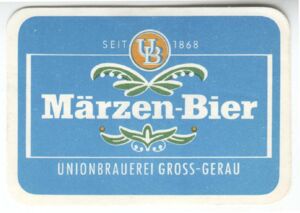 Drink Label: Union Märzen-Bier (Unionbrauerei Gross-Gerau, Germany ...