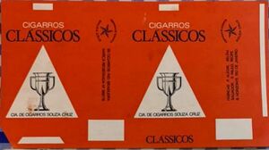 Paquete de Cigarrillos: Classicos (Brasil(Classicos) Col:BR-CT-0448