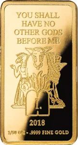 Moneda: 100 CFA Francs (Ten Commandments - 1st Commandment) (Congo ...