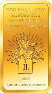 Moneda: 100 CFA Francs (Ten Commandments - 2nd Commandment) (Congo ...