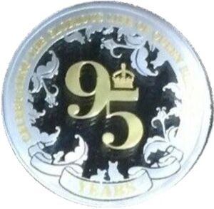 Coin: Half Dollar (Queen Elizabeth 95th Birthday Anniversary) (Solomon ...