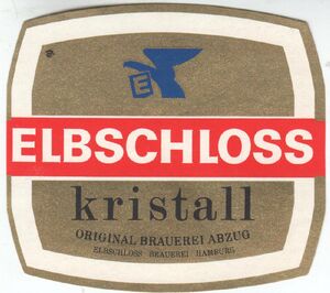 Drink Label: Elbschloss Kristall (Elbschloss Brauerei, Hamburg, Germany ...