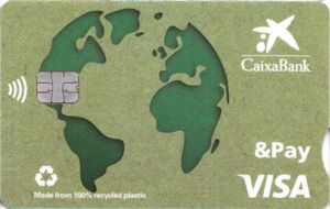 Bank Card: CaixaBank - VISA & Pay (Caixabank, SpainCol:ES-VI-0918