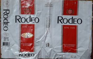 Cigarette Pack: Rodeo (ParaguayCol:PY-CT-0118