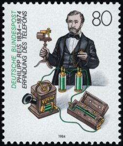 Stamp: Philipp Reis, Physicist and Inventor (Germany, Federal ...