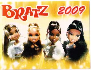 Pocket Calendar: Bratz (Russia(Dolls) Col:RUS-2009-Doll-014.03