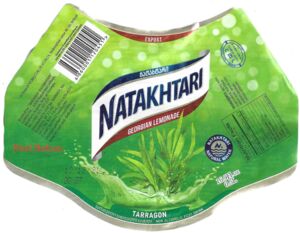 Drink Label: Natakhtari Export Tarragon Lemonade (Lomisi, GeorgiaCol:GE ...