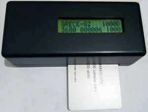 Phonecard: NAMAKO/OTE 5536 sample card (Solaic) (Test, Proof, Sample ...