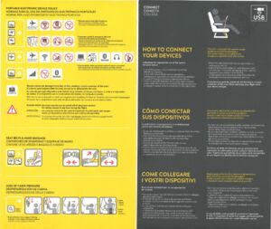 Safety Card: Airbus A321 (Vueling, SpainCol:VLG-ES-0021