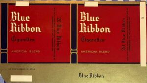 Cigarette Pack: Blue Ribbon (SwitzerlandCol:CH-CT-0088