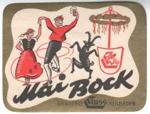Drink Label: Cluss Mai Bock (Brauerei Cluss Heilbronn, Germany, Federal ...