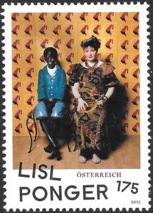 Stamp: "Gone native", by Lisl Ponger (Austria(Photo Art Austria) Mi:AT ...