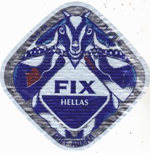 Drink Label: Fix Hellas (Olympic Brewery S.A., GreeceCol:GR-BEER-000987