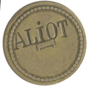 Token: Finca La Candelaria - Aliot (Guatemala(Fichas de Haciendas) Col:GT-000020 🪙