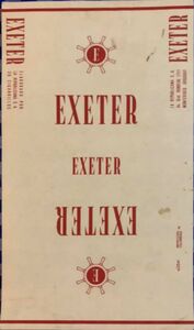 Cigarette Pack: Exeter (UruguayCol:UY-CT-0091