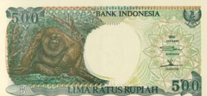 Banknote: 500 Rupiah (Indonesia(1992-2001 Issue) Wor:P-128cr