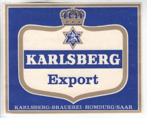 Drink Label: Karlsberg Export (Karlsberg Brauerei, Germany, Federal ...