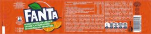 Drink Label: Fanta Laranja (Coca-Cola, MozambiqueCol:MZ-SODA-000004