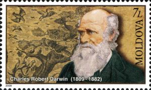 Stamp: Charles Darwin (1809-1882), Naturalist and Writer (Moldova ...