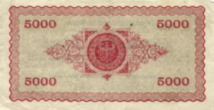 Banknote: 5,000 Mark (Rheinland(Aachen) Mül:4-0005.3b