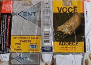 Cigarette Pack: Kent (Brazil) Col:BR-CT-0477