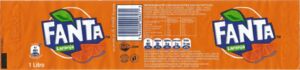 Drink Label: Fanta Laranja (Coca-Cola, MozambiqueCol:MZ-SODA-000017