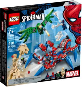 Set LEGO: Spider-Man's Spider Crawler (Pahlawan Super Marvel(Spider-Man ...